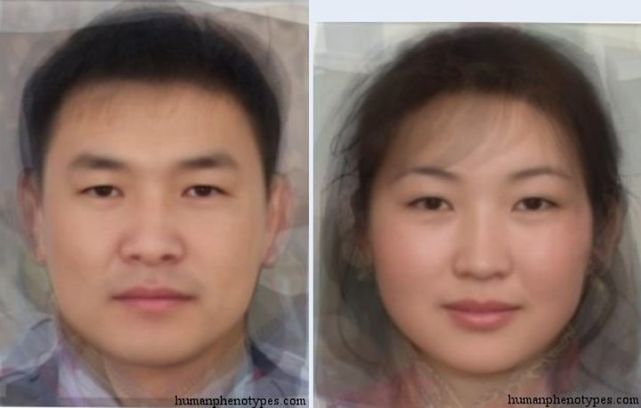 看脸｜亚洲东部人群的典型外貌，来看看你属于哪一种吧！_腾讯新闻