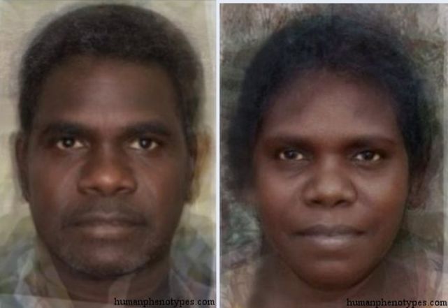 看脸｜大洋的航海者：澳洲和南太平洋岛民的平均脸_腾讯新闻