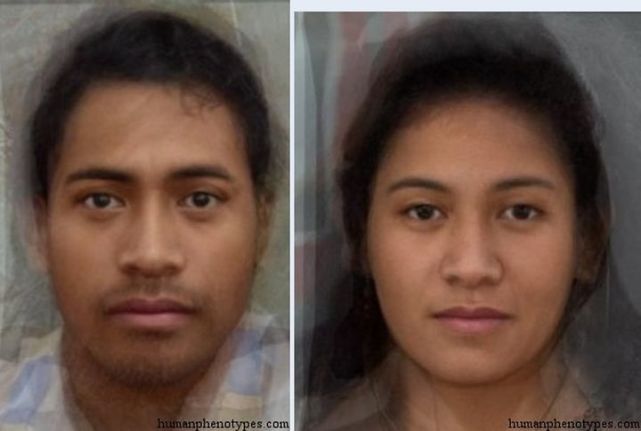 看脸｜大洋的航海者：澳洲和南太平洋岛民的平均脸_腾讯新闻