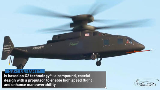 SB-1“无畏”：飞出500公里以上速度，成为飞得最快的直升机_腾讯新闻