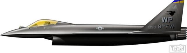 美军公开F36隐身战机：设计理念落后造型奇葩，宛如把F16直接拍扁_腾讯新闻