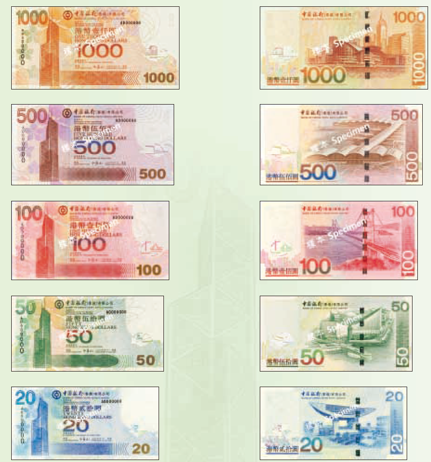20多张港币带你回顾香港纸币170年间的历史与演变_腾讯新闻