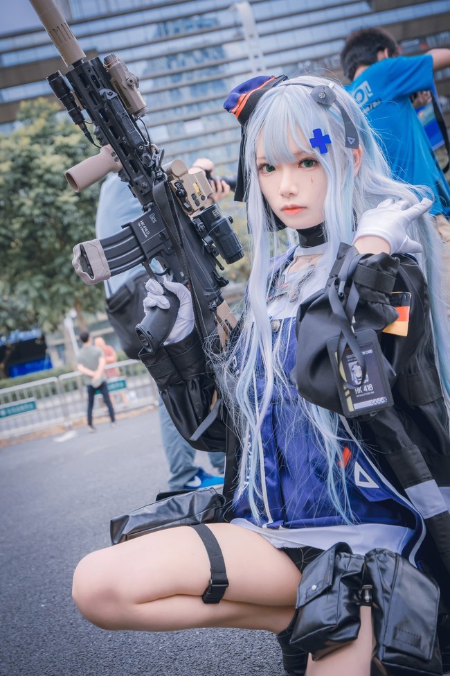 Cos赏析：少女前线-HK416 MOD3_腾讯新闻