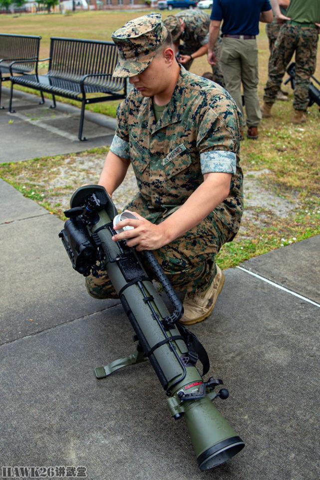 美国海军陆战队学习“卡尔古斯塔夫”无后坐力炮 全配备火控系统_腾讯新闻