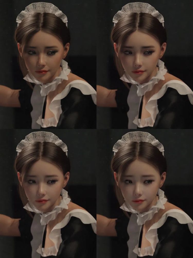 国内3D艺术家LouLL_AroLL笔下的女仆，你喜欢吗？_腾讯新闻