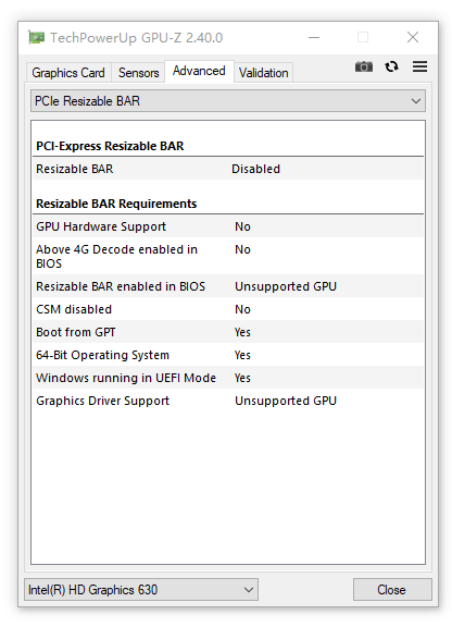 GPU-Z v2.40.0 版发布：新增 Resizable BAR 状态显示_腾讯新闻