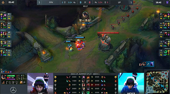 FPX 2-1 UP EZ天秀大招千里狙杀水泉瑞兹_腾讯新闻