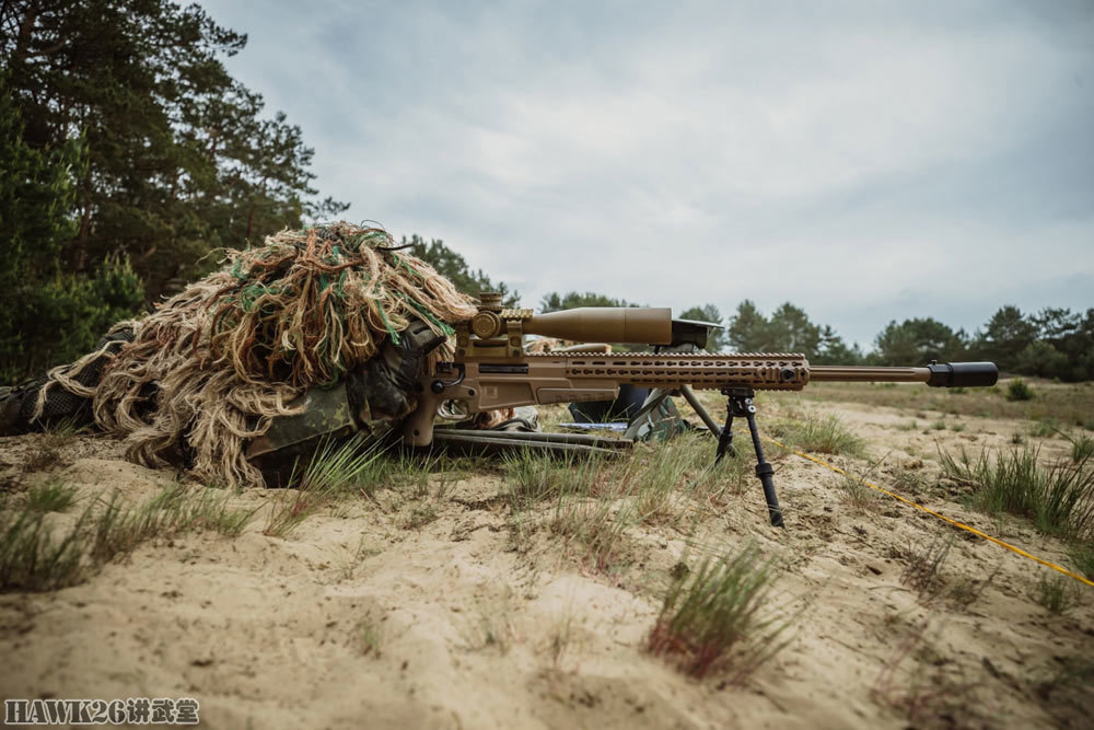 德军狙击手培训考核 G22A2步枪配视得乐瞄准镜 45分钟消灭目标_腾讯新闻