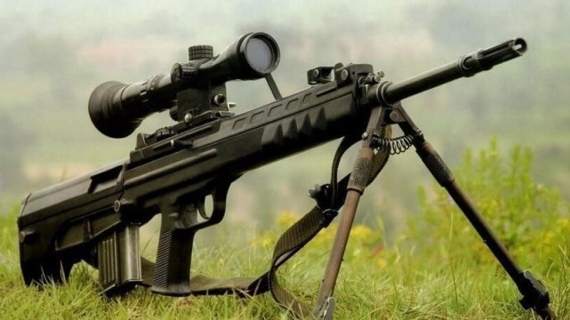 QBU-141狙击步枪：仍然采用5.8mm口径，装备部队的前景并不明朗_腾讯新闻