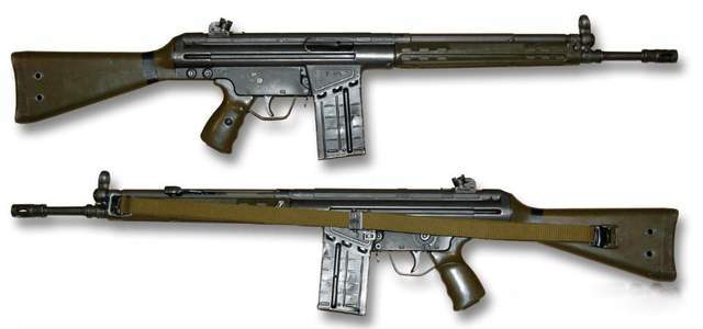 G3自动步枪的六个衍生“姊妹枪”，外形都有着相同的风格_腾讯新闻