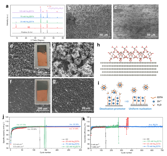 乔世璋教授＆林展教授：双功能添加剂抑制锌枝晶/氢析出_腾讯新闻