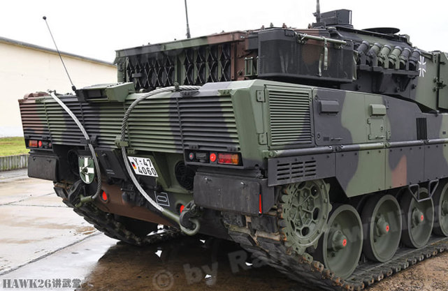 德军接收首批14辆豹2A7V主战坦克 新车体老炮塔 数量将达205辆_腾讯新闻