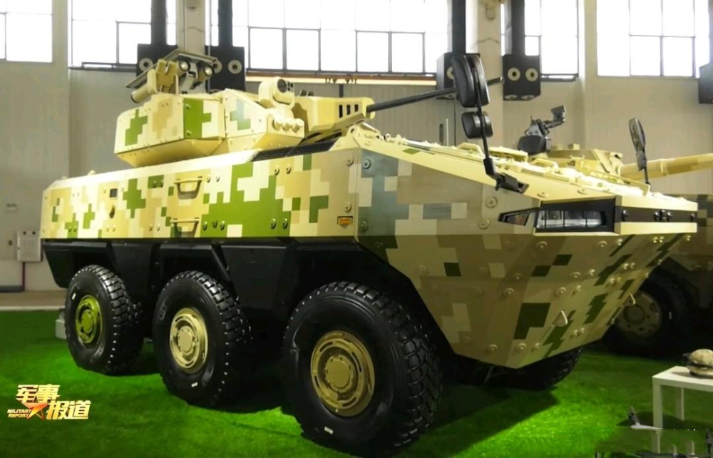 珠海航展的陆地装备，全新VN-22装甲车，可以对飚德国“拳师犬”_腾讯新闻
