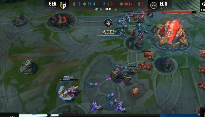 大决战！半决赛EDG战平GenG_腾讯新闻