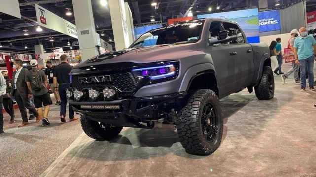 2021 SEMA展Ram TRX改装版合集_腾讯新闻