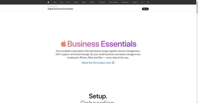 全套苹果 苹果新商用服务Business Essentials_腾讯新闻