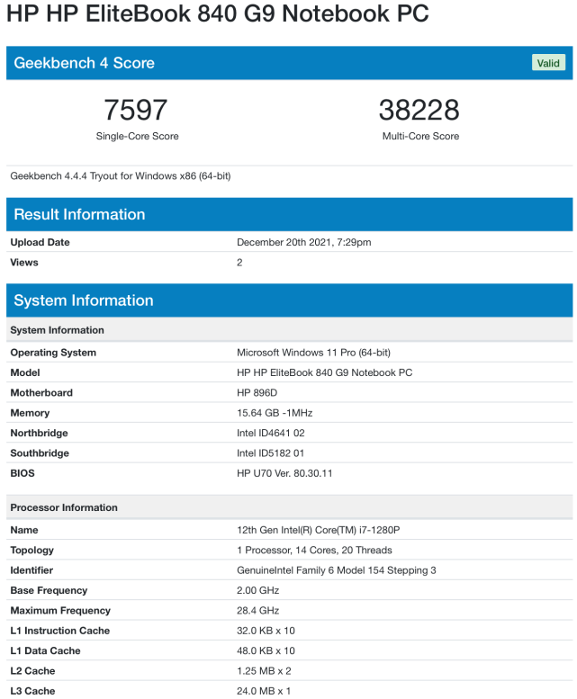 英特尔酷睿 i7-1280p 曝光：6大核8小核，12 代酷睿至尊型号_腾讯新闻
