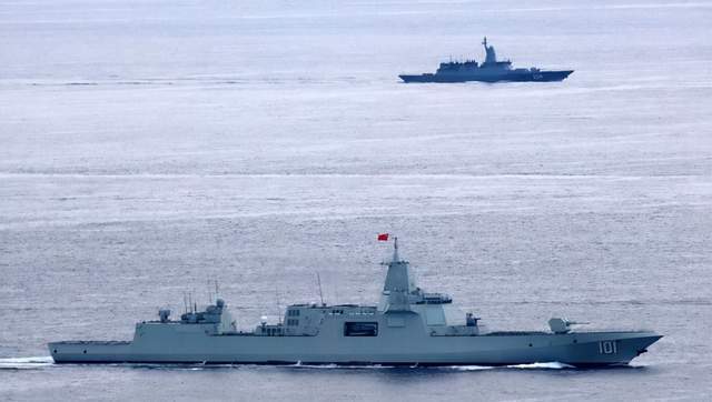 101“南昌”舰：年内5次出远洋执行任务，彰显在舰队中的重要地位_腾讯新闻