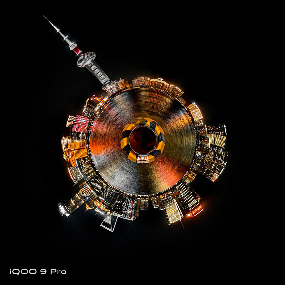 150°鱼眼样张喜人 iQOO9系列邀请函亮相 2K E5屏＋LTPO2.0＋首发GN5_腾讯新闻