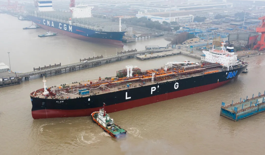 江南VLGC：一型出坞 一型开工，从“领先到引领”的历史性跨越丨航运界_深圳热线