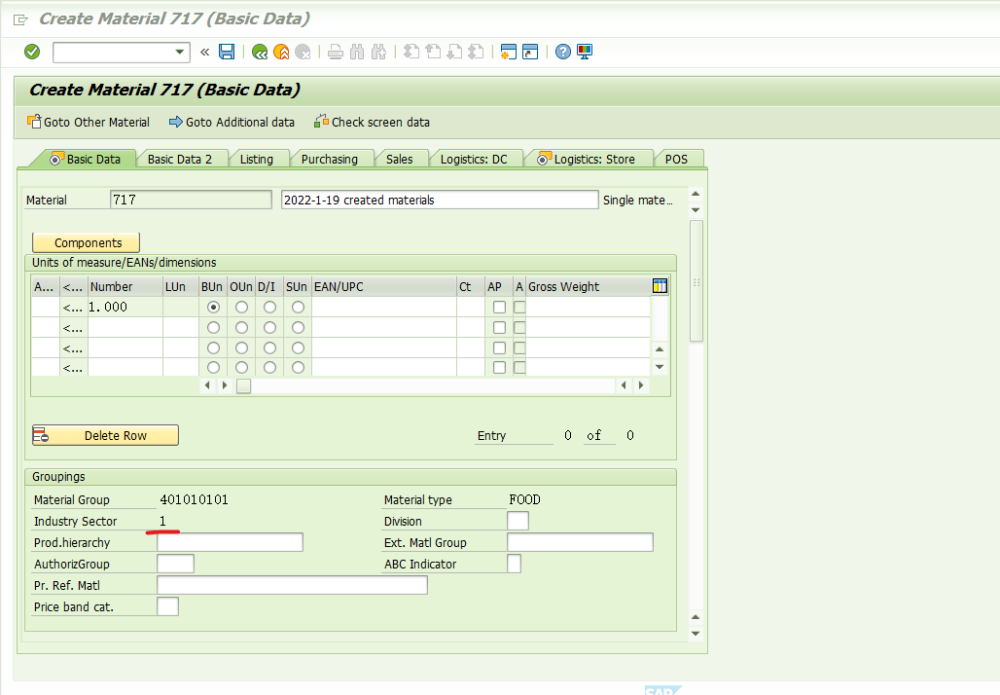 SAP RETAIL初阶之MM41创建商品主数据界面里的Industry Sector_腾讯新闻