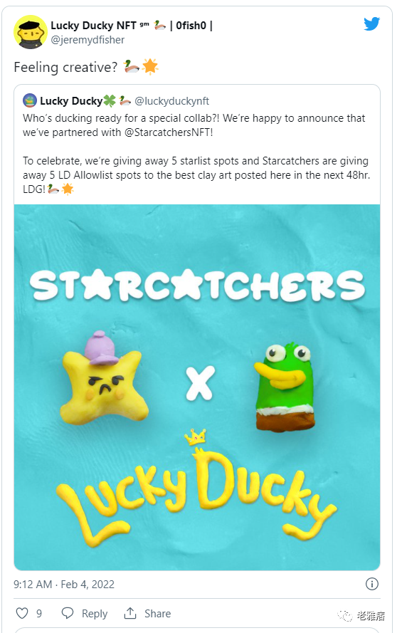 认识 Jeremy Fisher：Lucky Ducky NFT 项目的创建者_腾讯新闻