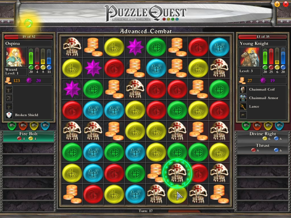 《Puzzle Quest》：经典三消RPG的陨落之路_腾讯新闻