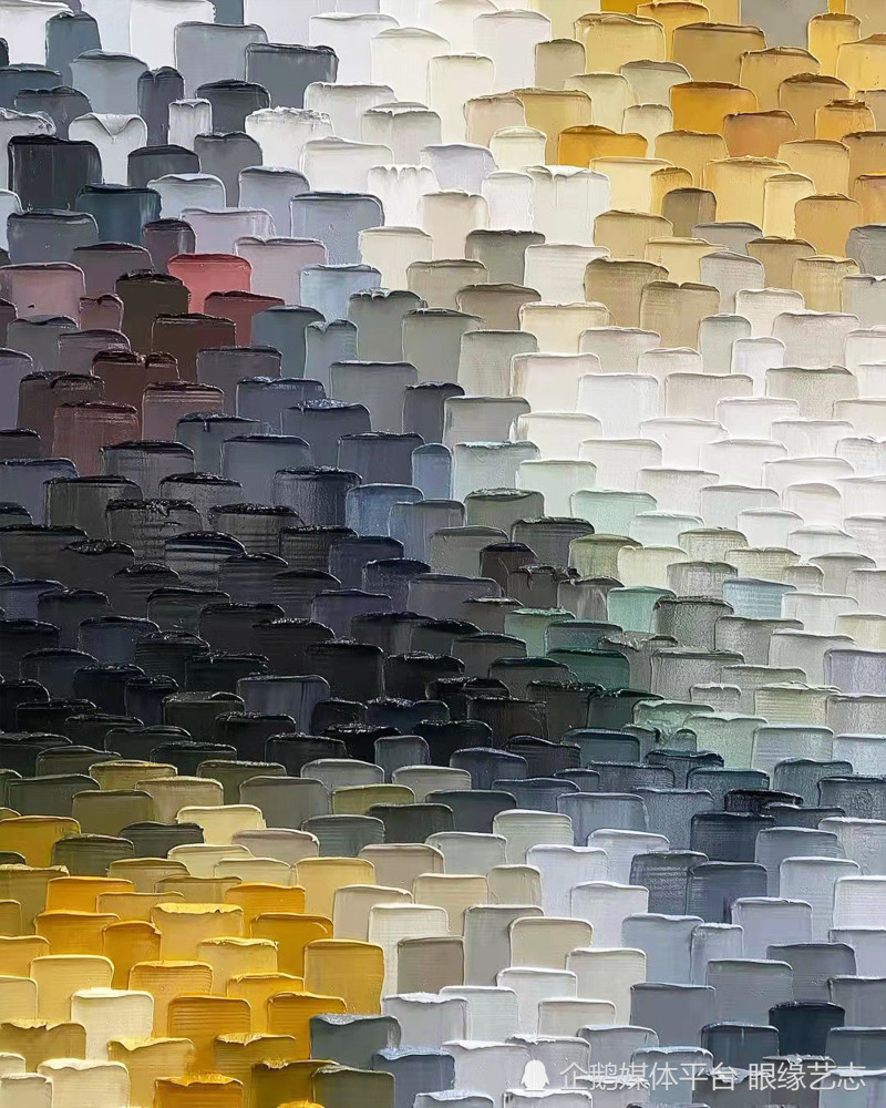 与自己的纹理相遇：堆叠，视觉艺术家Danielle Rovetti的抽象维度_腾讯新闻