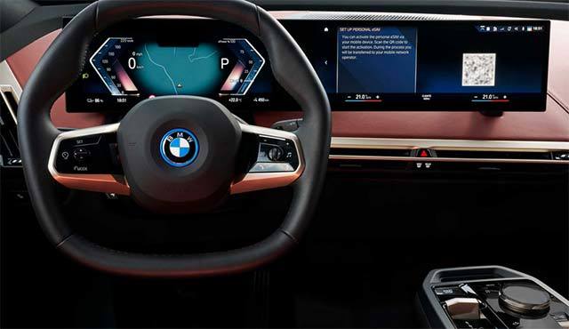 宝马 BMW iX和i4 利用 eSIM 带来 5G 互联网接入功能_腾讯新闻