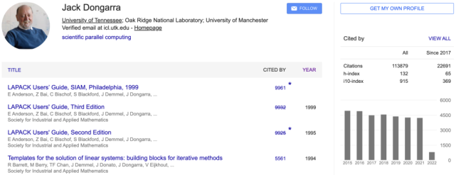 超算榜单创始人Jack Dongarra获图灵奖 高性能计算首次得奖_腾讯新闻
