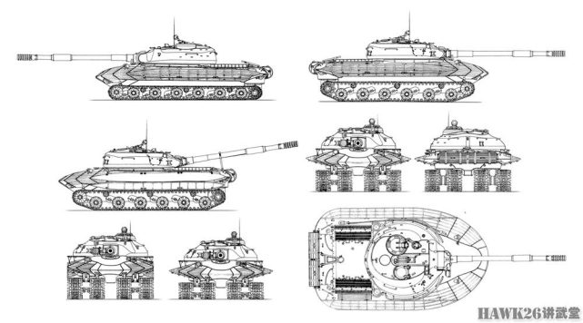 俄罗斯修复“279工程”四履带核战坦克复活 引发军事爱好者热议_腾讯新闻