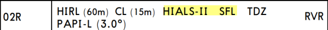 Jeppesen航图上II类进近灯是ALSF-II还是HIALS-II？_腾讯新闻