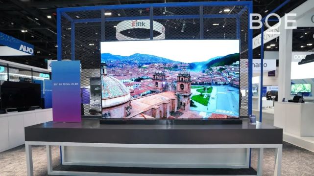 京东方携多项首发技术产品亮相SID 2022，并展示55英寸8K AMQLED样机_腾讯新闻