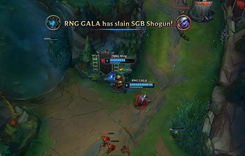 RNG击败SGB，和G2同分！bin单杀奠定胜局，ming果断开团_腾讯新闻