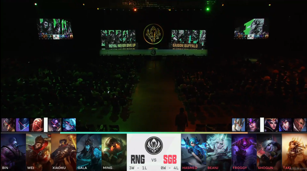 RNG击败SGB，和G2同分！bin单杀奠定胜局，ming果断开团_腾讯新闻