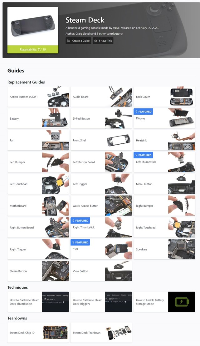 Steam Deck官方发布零部件维修指南_腾讯新闻