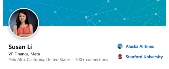 斯坦福华裔女学霸Susan Li，即将出任 Meta CFO_腾讯新闻