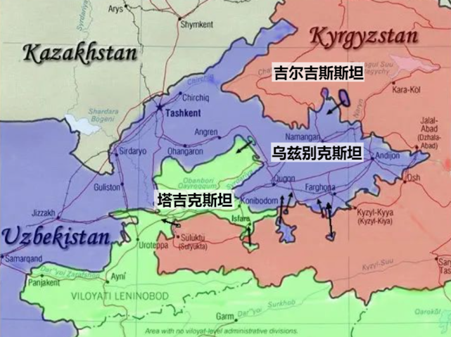 中亚聚宝盆：费尔干纳盆地，为何飞地遍布？