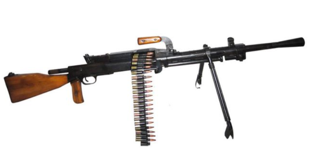 58式7.62mm机枪：装备我军步兵连时间不长，70年代初即从军中撤装_腾讯新闻
