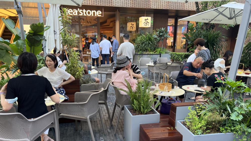 探访tea'stone华东首店：打造茶饮＋零售空间，消费者70％为女性、停留基本超过1小时_腾讯新闻