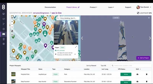 Niantic宣布8th Wall开始在WebXR端支持VPS视觉定位系统_腾讯新闻