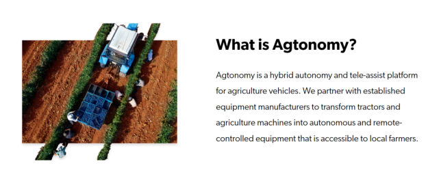 美国农业远程辅助服务平台Agtonomy获1350万美元Pre-A轮融资_腾讯新闻
