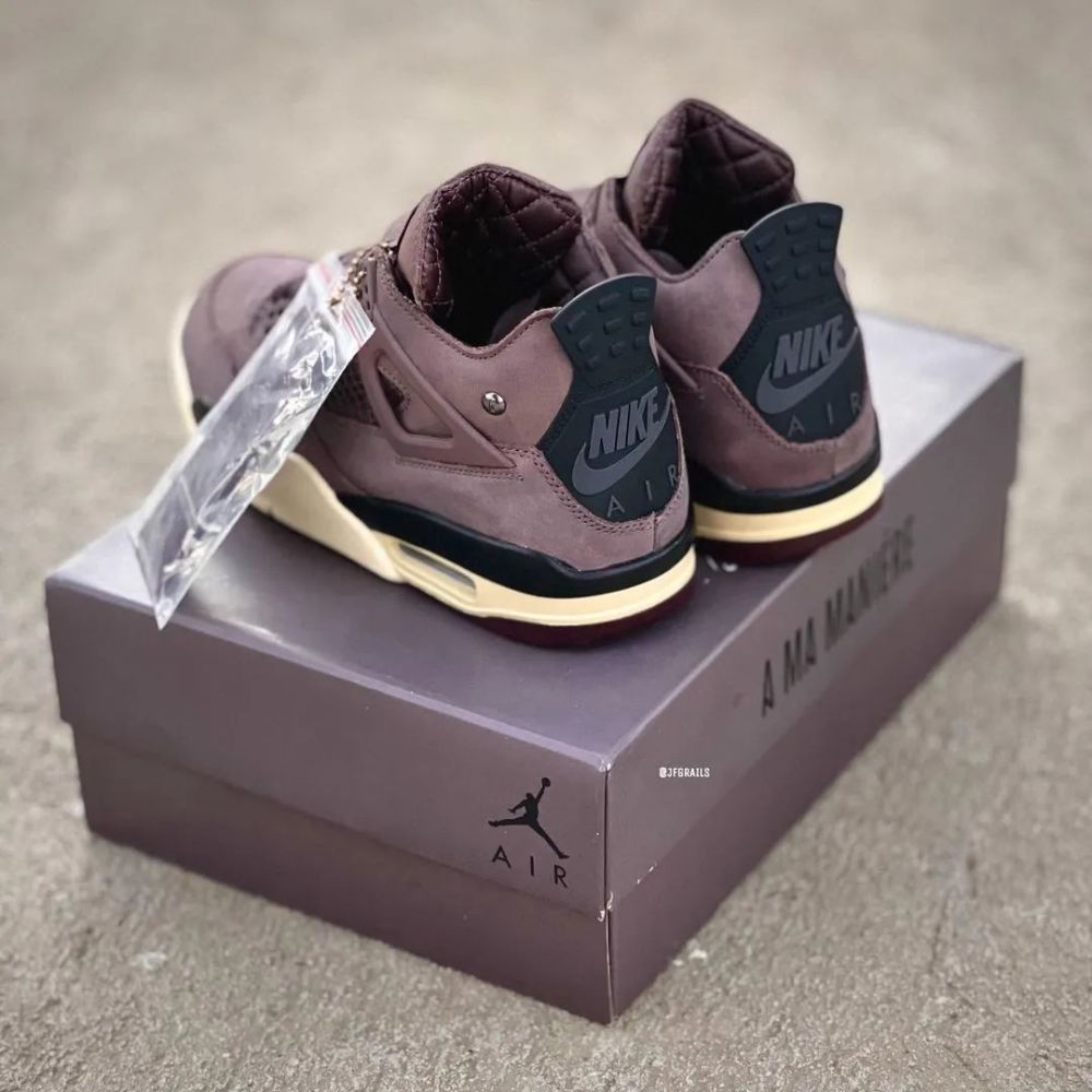 AMM x AJ4完整鞋盒曝光！实物更新发售日期来了_腾讯新闻