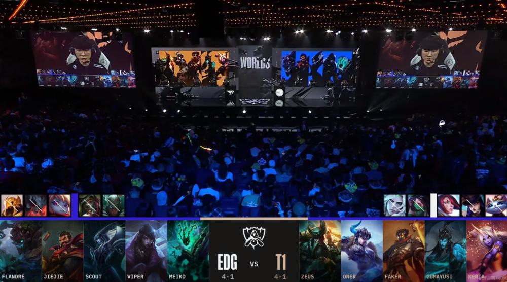 EDG不敌T1，小组第2晋级8强！Zeus对线单杀圣枪哥_腾讯新闻