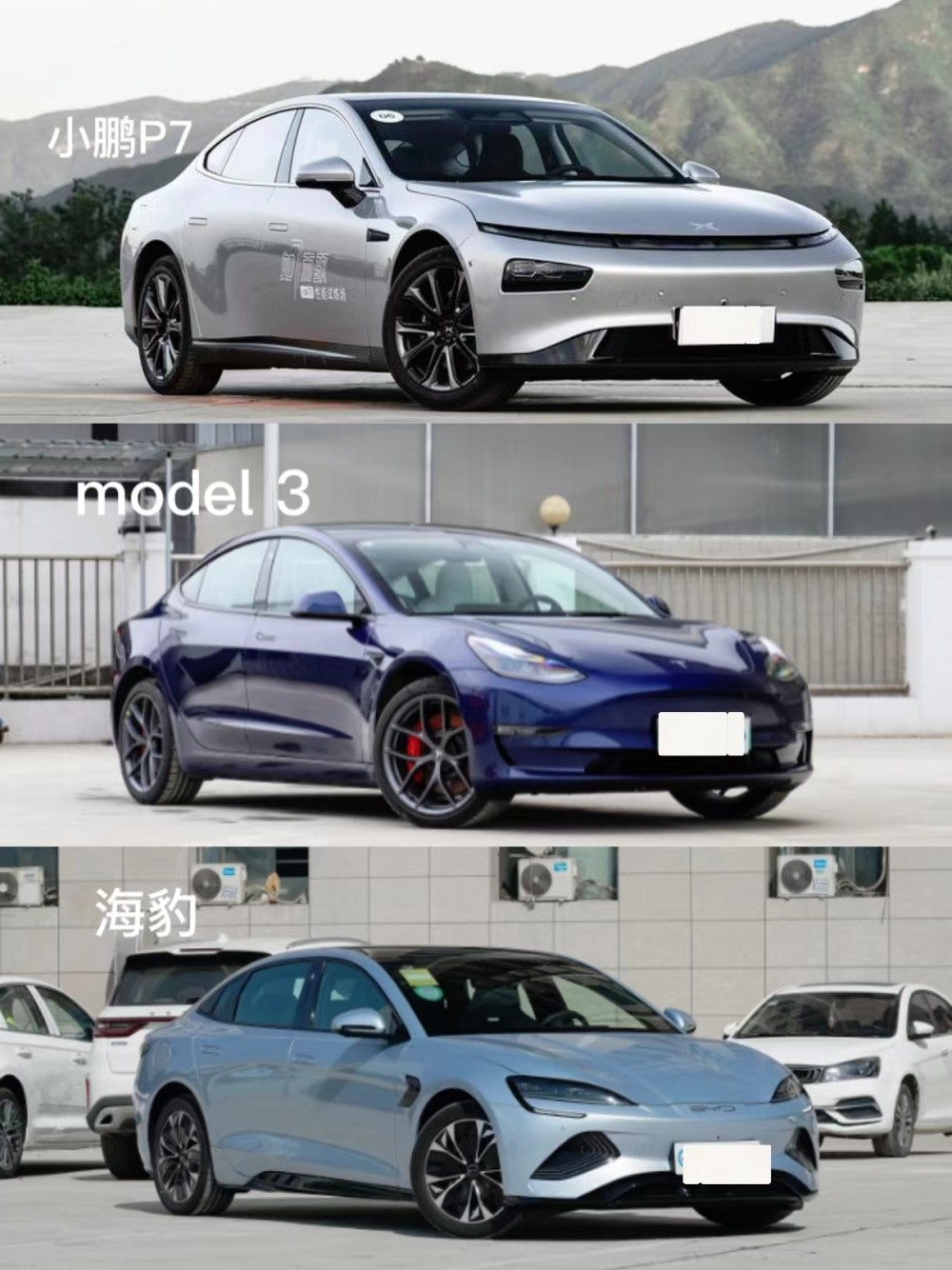 30万以下的新能源车，小鹏P7、Model 3、海豹怎么选？_腾讯新闻