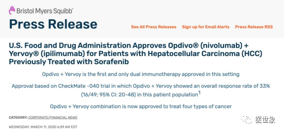 攻克癌症，免疫治疗双抗（PD-1、CTLA-4）时代的序幕拉开？_腾讯新闻