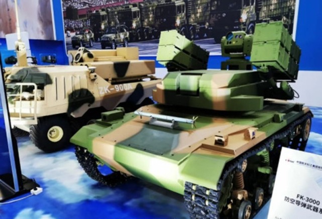 FK3000防空系统亮相！一车96枚导弹，专打无人机和巡飞弹_腾讯新闻