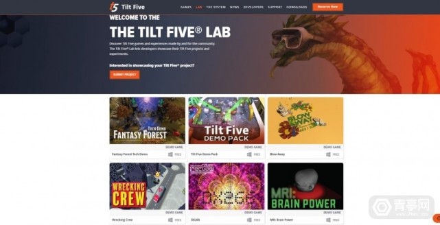 Tilt Five推AR游戏官方展示区The Lab，目前有7款应用_腾讯新闻