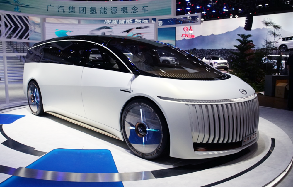 广汽全新MPV概念车亮相，全新设计风格，外观很时尚，配氢能动力_腾讯新闻