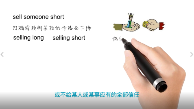 Jason：英语思维解密，为什么sell someone short表示低估欺骗，轻松学英语_腾讯新闻